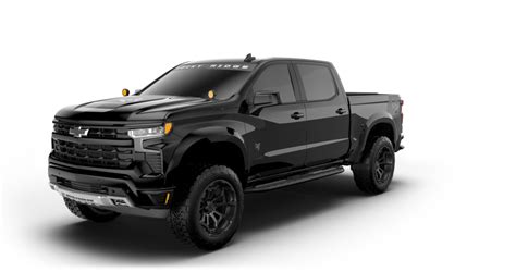 Chevy Silverado 2024 Lifted Black