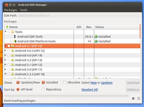 android sdk download ubuntu nomwriters