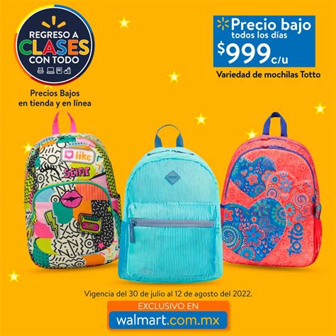 Walmart México Descubre La Variedad De Mochilas Que