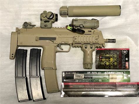 Yahooオークション 東京マルイ 電動ガン Mp7 A1 Devgru カスタム 自