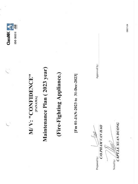 0maintenance Plan Pdf