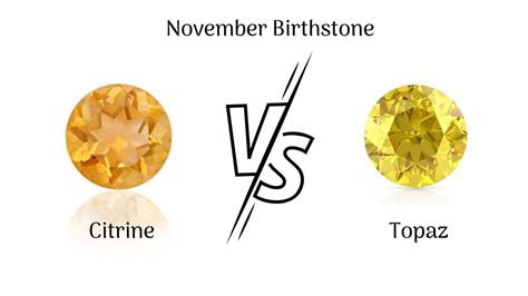 November Birthstone Color Topaz