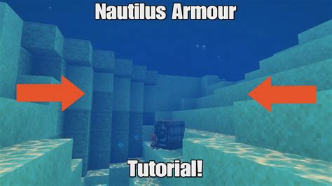 How To Get Nautilus Armor In Minecraft Youtube