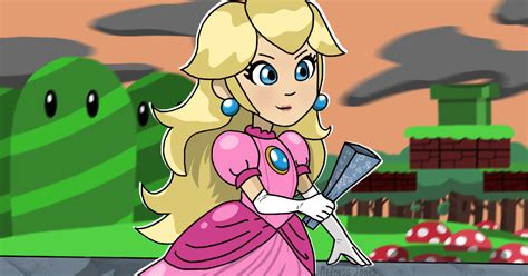 Princess Peach By Madnessjones On Deviantart