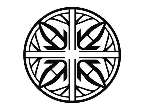 Stained Glass Cross Coloring Page For Download Coloring Page