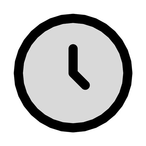 Clock Svg Rawsvg