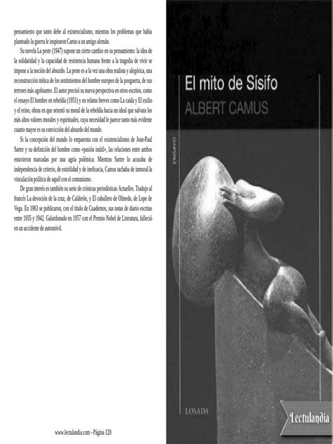 Albert Camus El Mito De Sisifo Para Imprimir Pdf