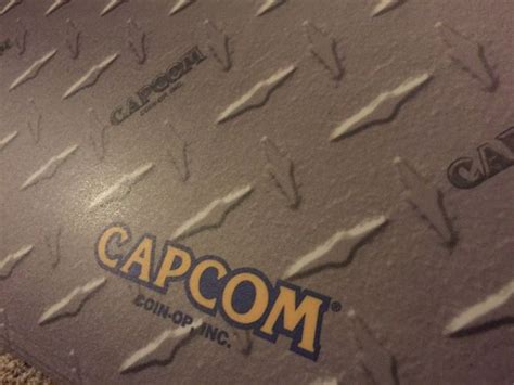 Laminated Capcom Diamond Plate Arcade Control Panel Overlay Cpo Arcade Marquee Dot Com