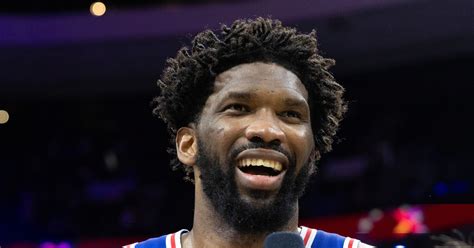 Troel Strikes Again Joel Embiid Snags Game Ball For Sixers Rookies