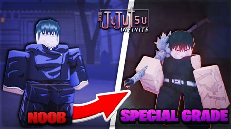 Noob To Pro As Maki Zenin In Jujutsu Infiniteroblox Youtube