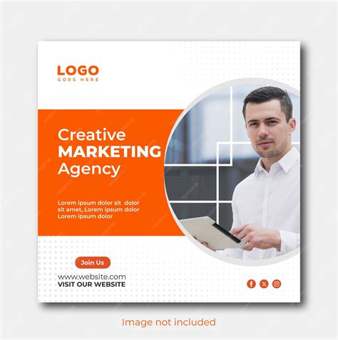 Premium Vector Social Media Post For Fb Post Design