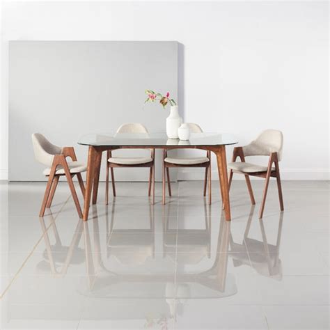 Glass Top Dining Room Tables Icon By Design