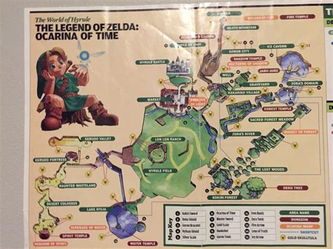 Printable Zelda Map Inspirational The Legend Of Zelda A Link To The