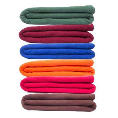 Polyester Microfiber Winter Blanket 6x65 Feet Multicolor