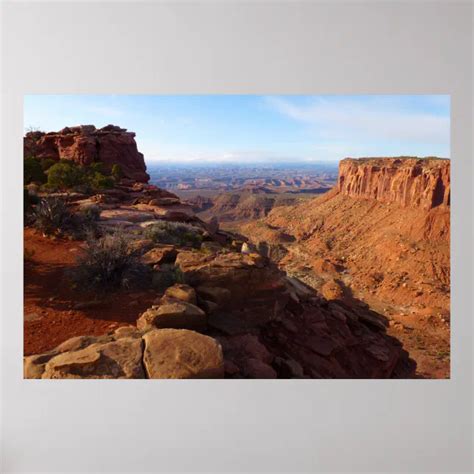 Grand View Point At Canyonlands National Park Poster Zazzle
