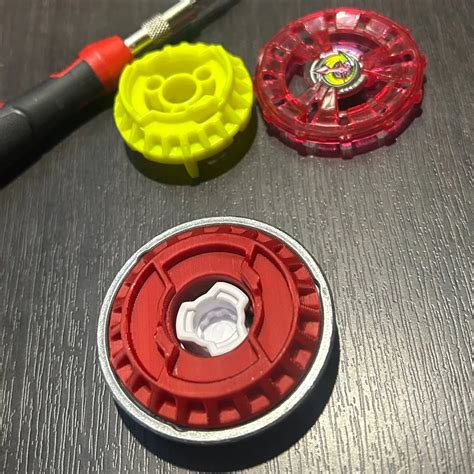 Beyblade X Clock Mirage Lock Chip Upgrade Free 3d Print Model Makerworld