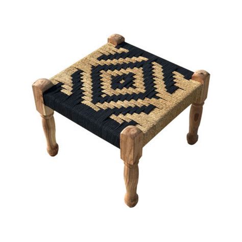 Craferia Export Handmade Indoor Outdoor Mudha Pidha Small Charpai For Sitting And Relaxing At