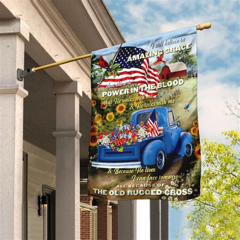 Amazing Grace Country Living Flag Flagwix