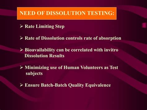 Dissolutiontechniqueppt