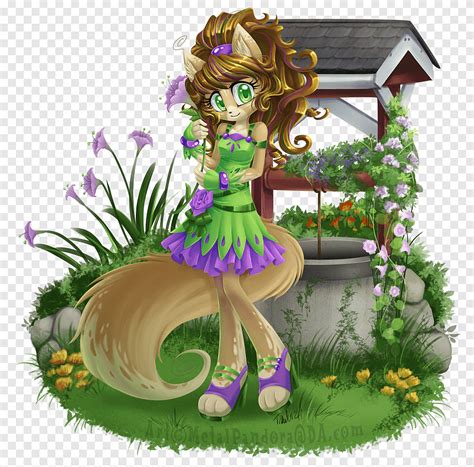 Fan Art Anime Cartoon Wishing Well Sonic The Hedgehog Grass Png Pngegg