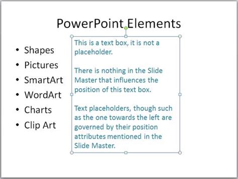 Move Or Reposition Text Boxes Accurately On A Slide In Powerpoint 2010 For Windows