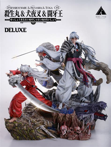 Inuyasha Sesshoumaru And Inuyasha And Toga 1 5 Resin Statue Von Prism