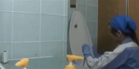 Asian Maintenance Girl Goes In Wrong Part3