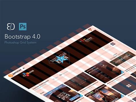 bootstrap 4 0 responsive grid for mobile desktop free templates