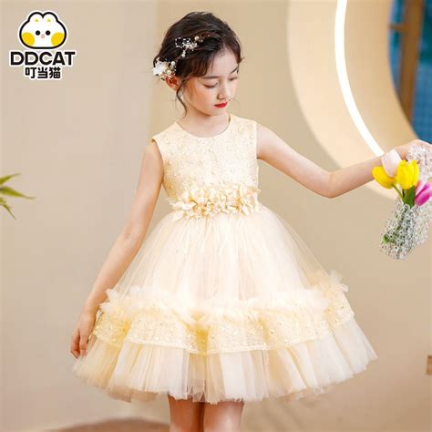 儿童纱裙儿童蓬蓬纱裙的制作拉丁舞裙儿童大山谷图库