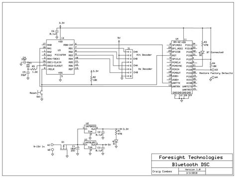 Designing A Circuit Diagram For A Bluetooth Receiver