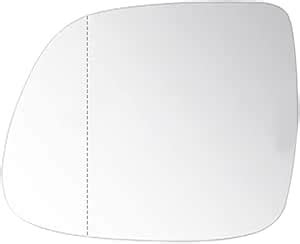 Kaka Auto Parts Left Side Mirror Glass Compatible With Volkswagen
