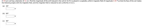 solved a single turn circular loop of wire of radius 70 mm