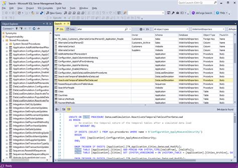 Sql Search Free Add In For Ssms To Find Sql Database Objects And Data