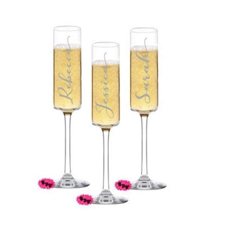 Personalized Champagne Flutes Etsy
