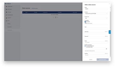 Historian Connection Configuration