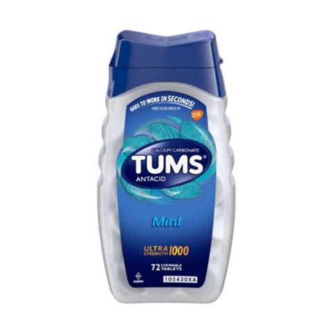 ลดกรดในกระเพาะ ชนิดเม็ด กลิ่นมิ้นท์ Tums Antacid Mint Ultra Strength Shopee Thailand