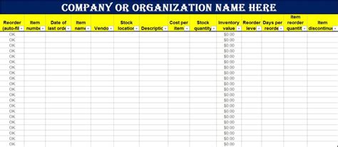 4 Inventory Summary Report Templates Free Report Templates