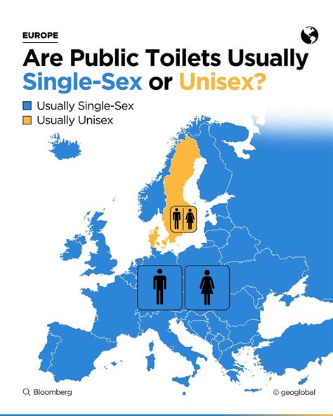 Are Public Toilets Usually Single Sex Or Unisex Brilliant Maps