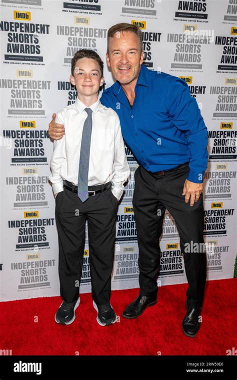 Los Angeles Usa 16th Sep 2023 Actor Dylan Dukes Actor Christopher