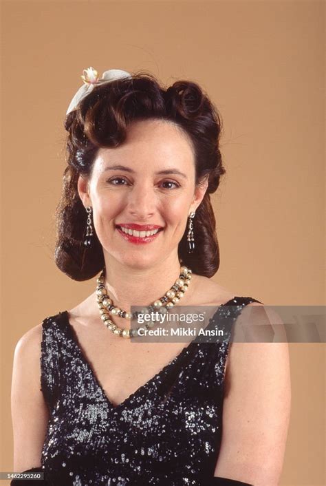 Portrait Of American Actress Madeleine Stowe For The Film The News