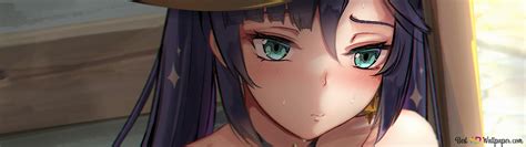 Sexy Hot Mona Genshin Impact 4k Wallpaper Download