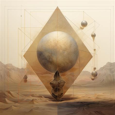 Premium Ai Image Absrtact Geometric