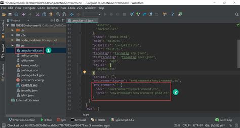 如何設定 Angular 環境變數 點燈坊