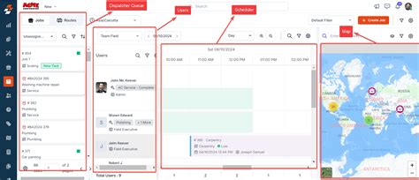 Overview Of Dispatch Board