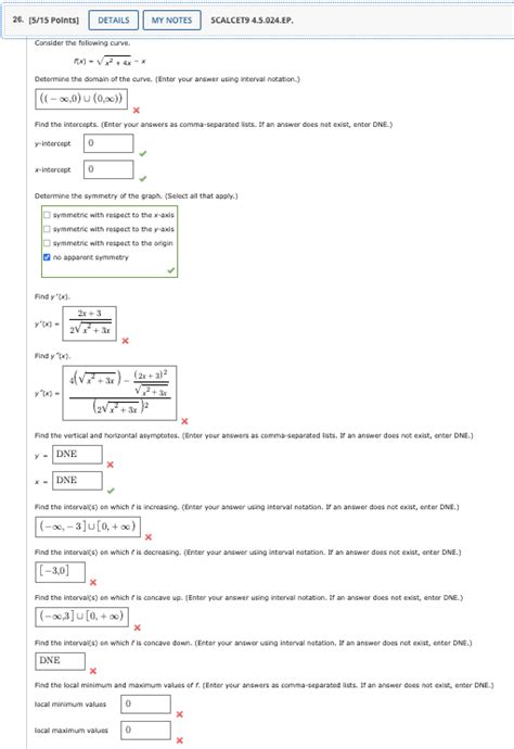 solved consider the following curve f x x2 4x2 xdetermine