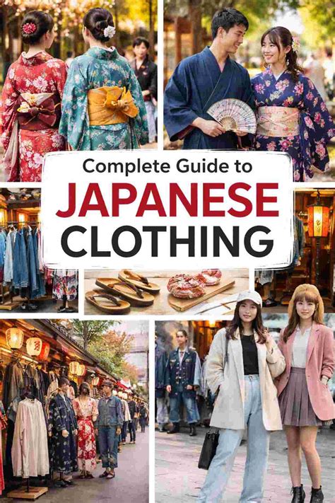 Complete Guide To Japanese Clothing Traditional And Modern Styles