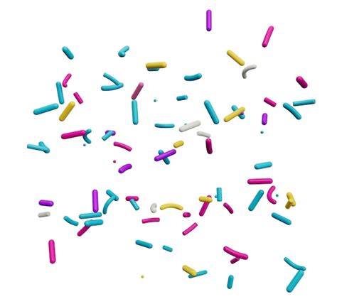 Premium Photo Illustration Of The Colorful Sweet Candy Sprinkles On