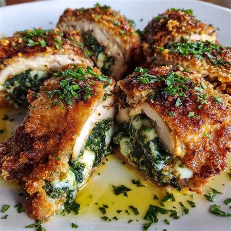 Chicken Kiev With Garlic Butter Juicy Crispy And Irresistible