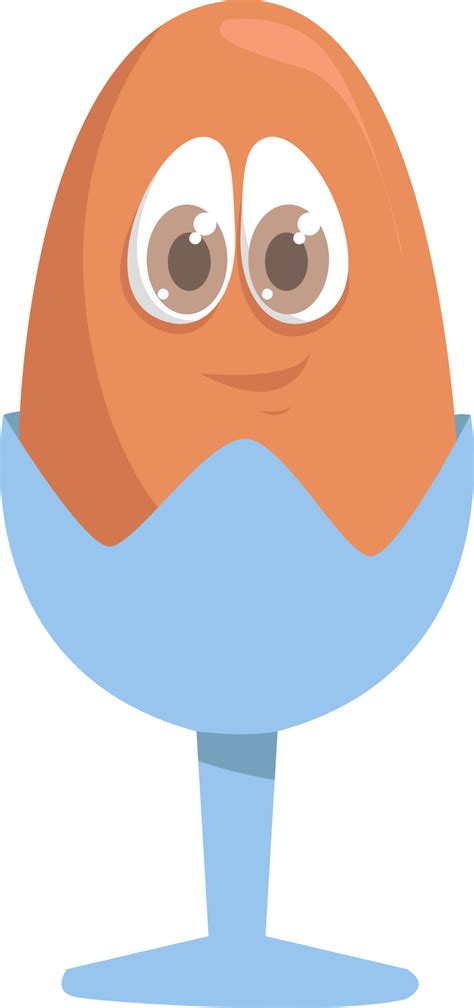 Sad Egg Illustration Vector On White Background 13745549 Vector Art At Vecteezy