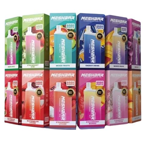 Mesh Bar 6000 Rechargeable Disposable Sgvape